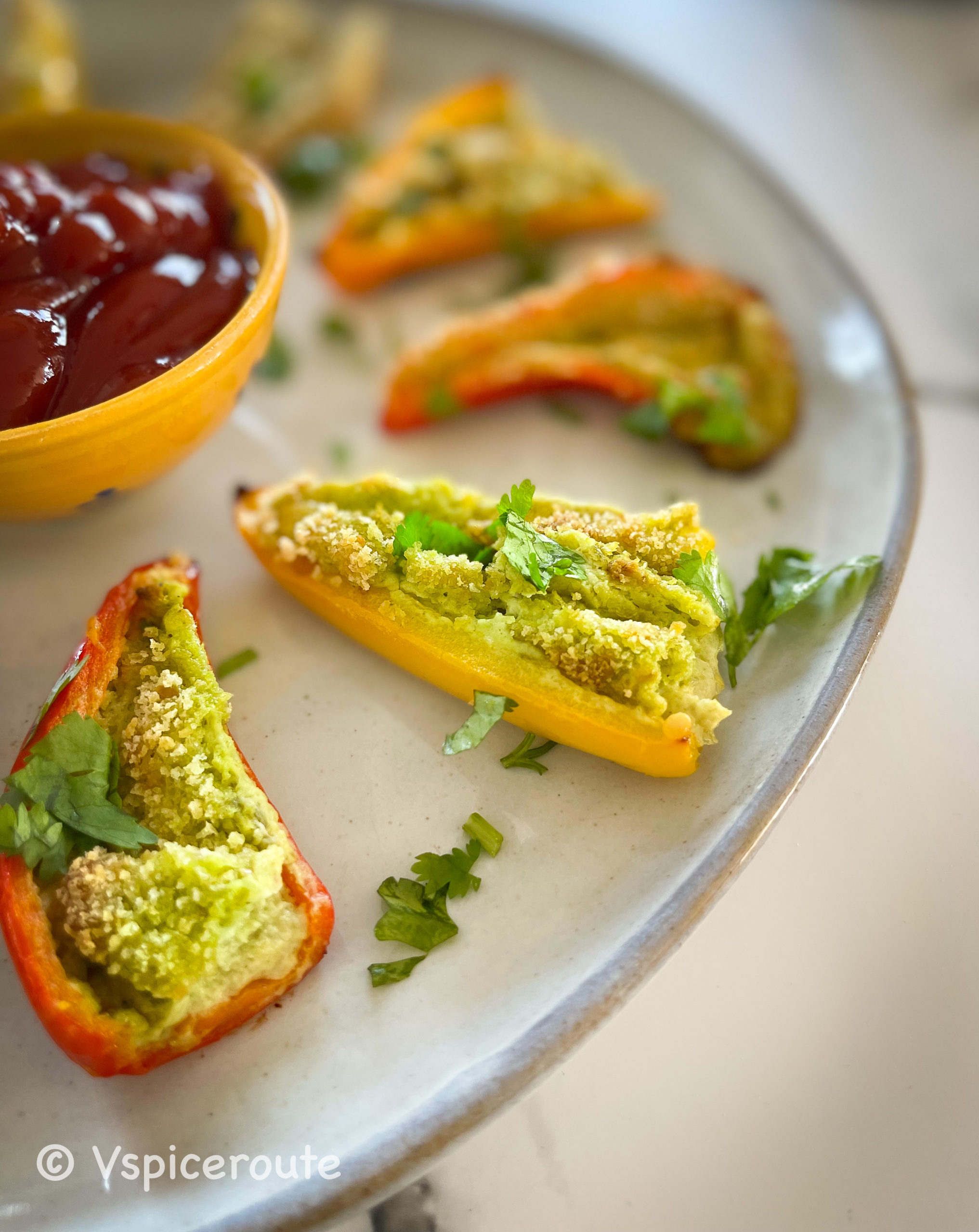 Chutney & Cheese Peppers - vspiceroute