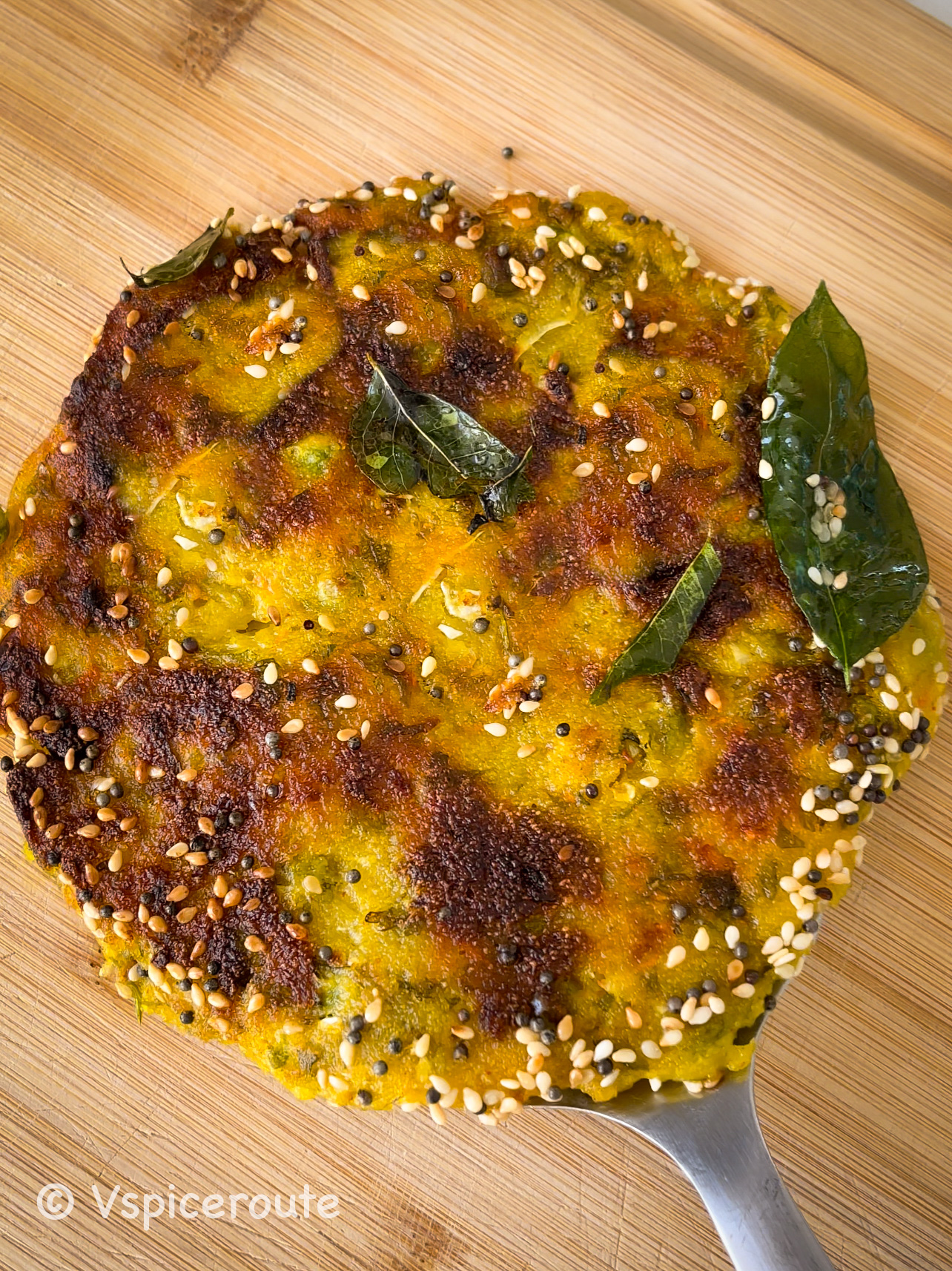 15 minute Handvo - vspiceroute