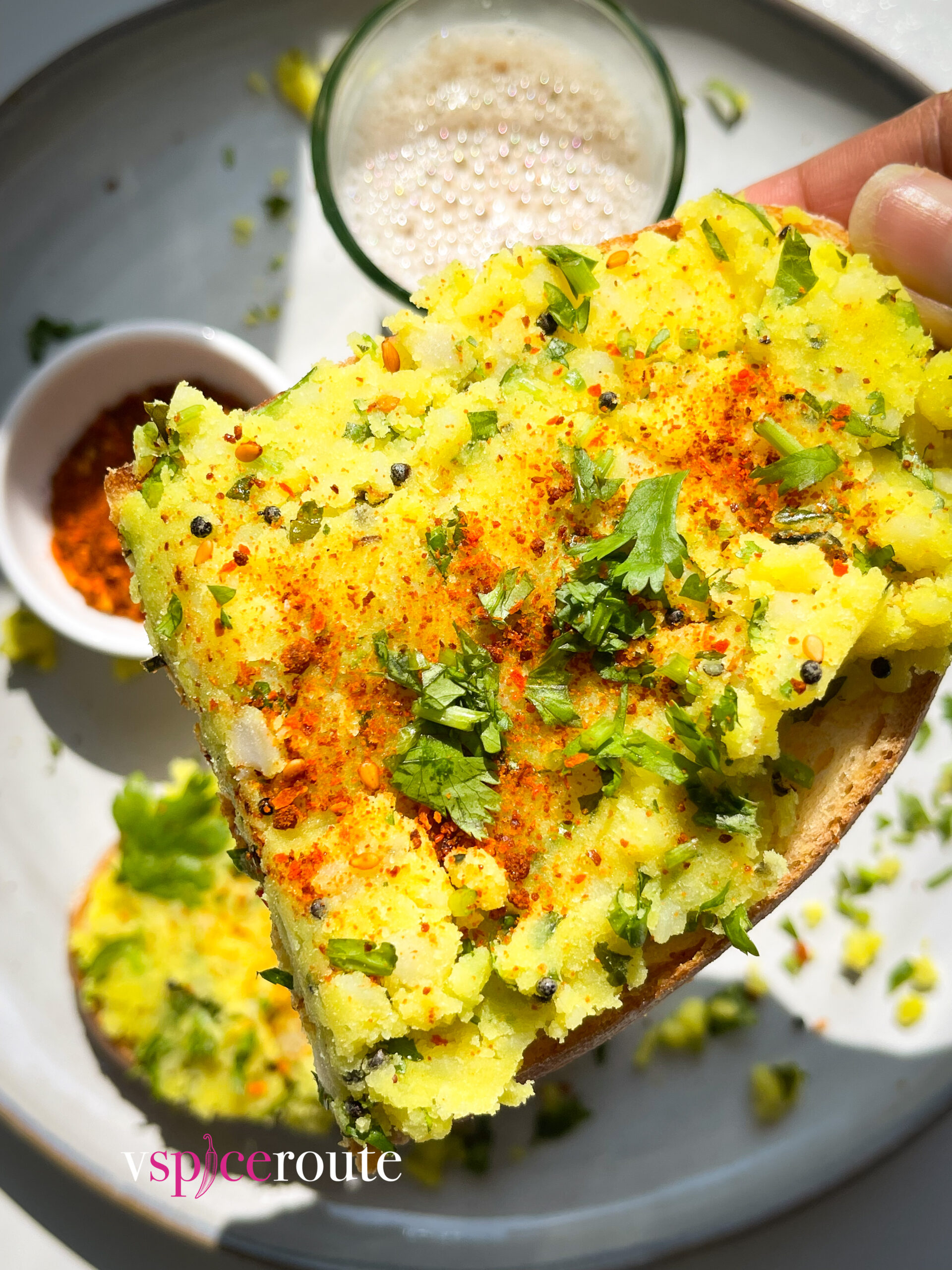 Aloo Toast - vspiceroute