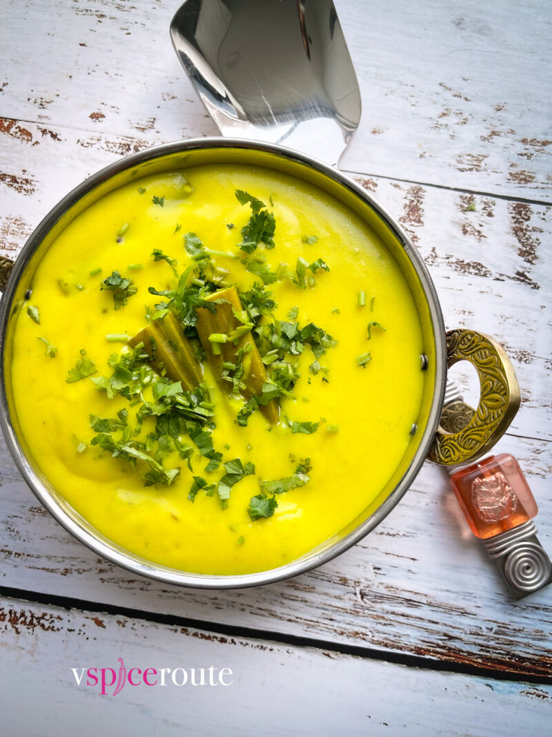 Saragva nu Shak / Drumstick Curry - vspiceroute