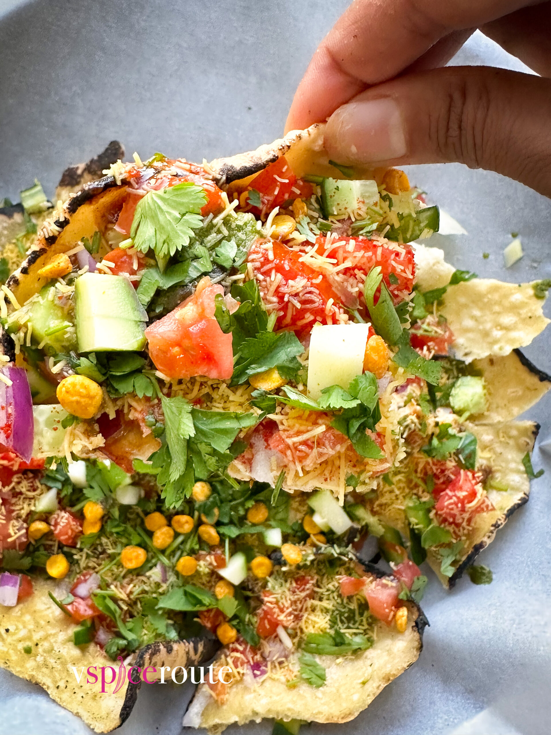 Masala Khichiya Papad - vspiceroute