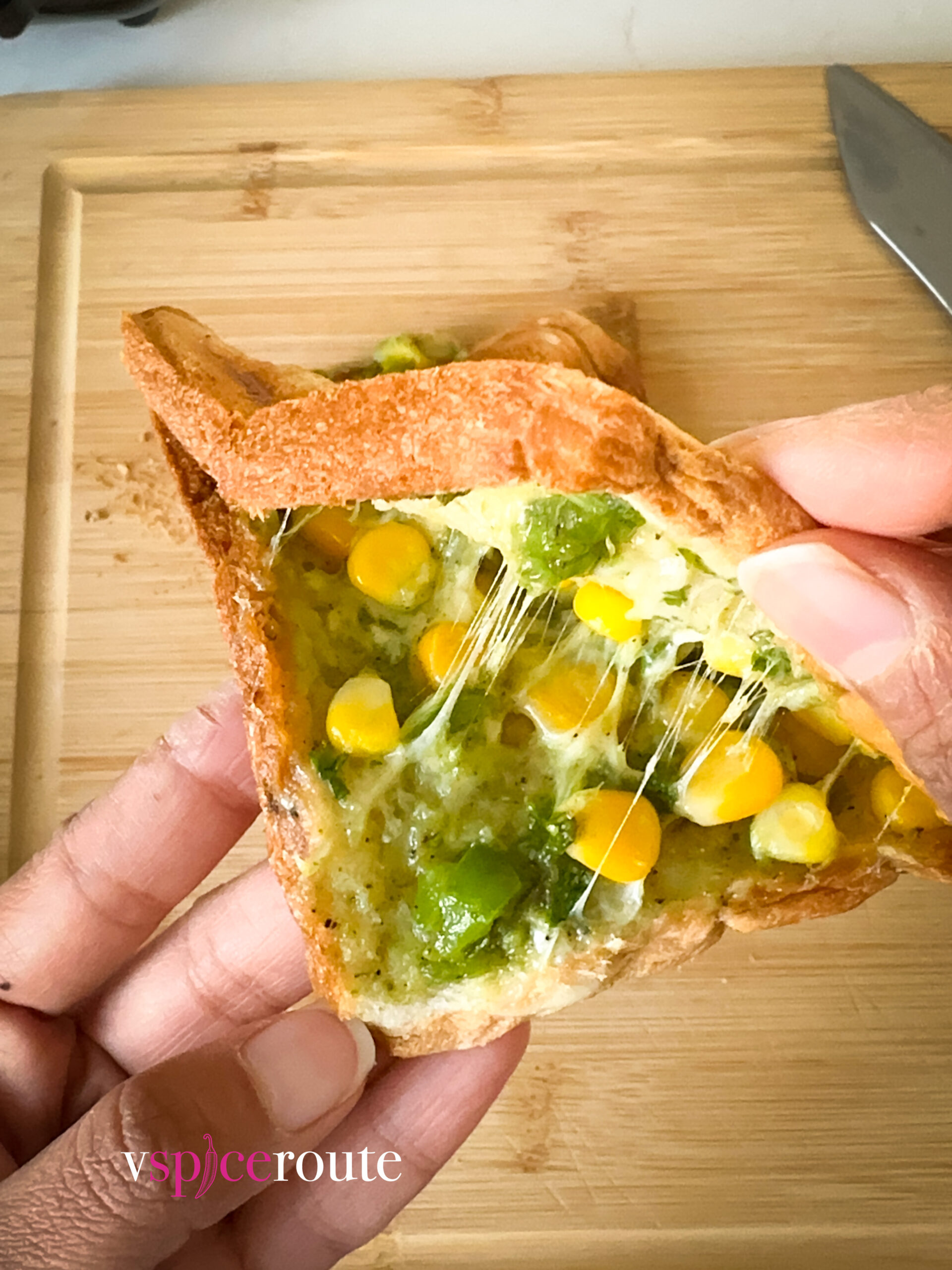 Corn & Cheese Toasties | Corn Sandwich - vspiceroute