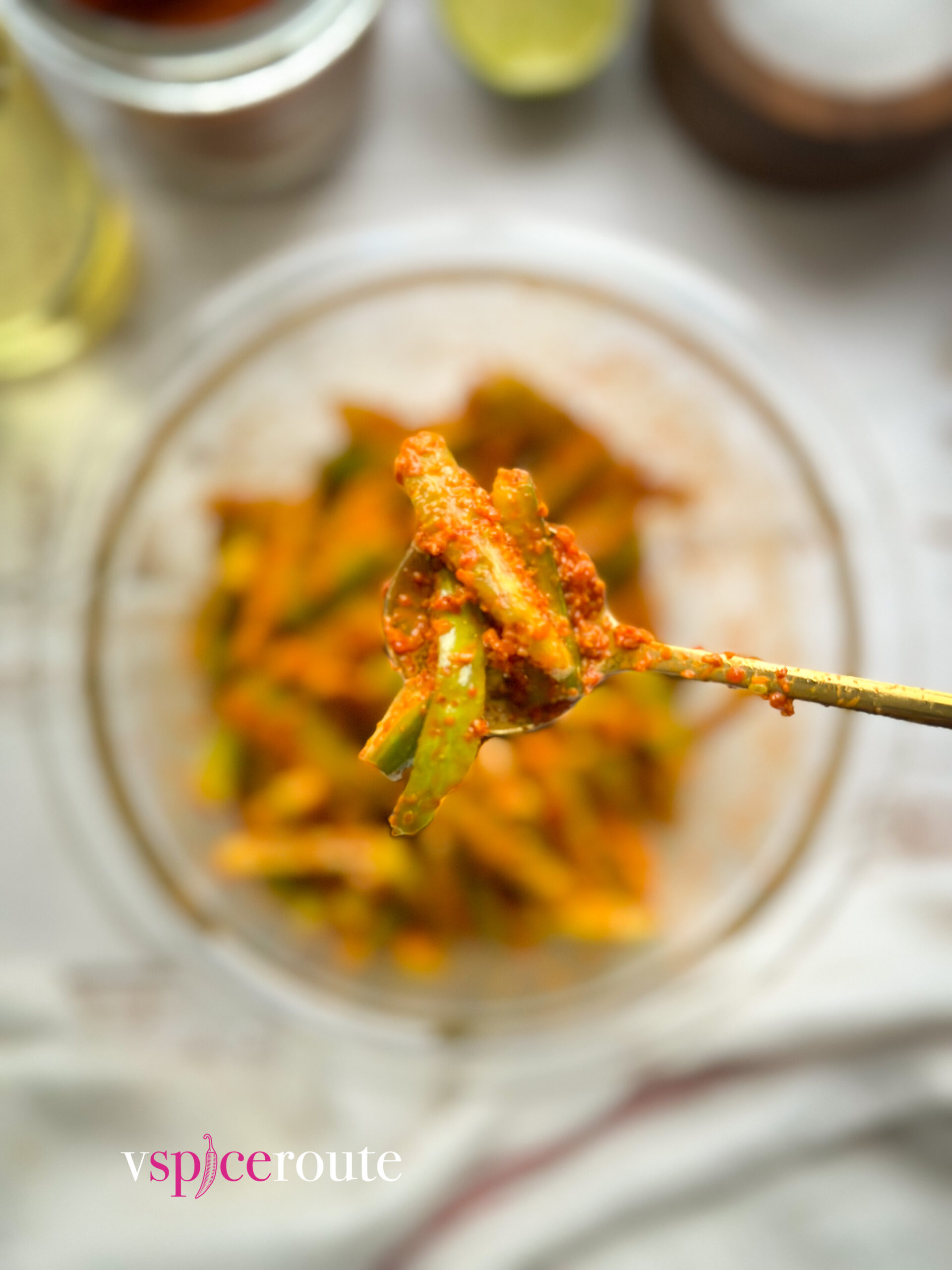 Tindora Nu Athanu | Ivy Gourd Pickle - vspiceroute