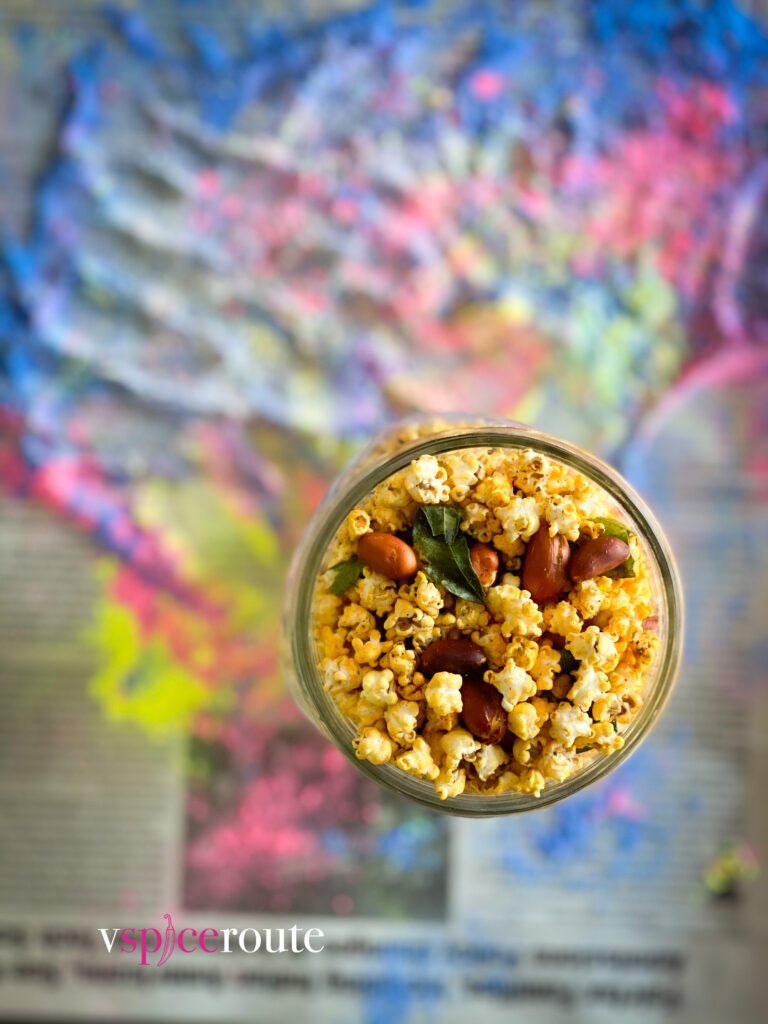 Jowar Dhani Chevdo | Puffed Sorghum snack - vspiceroute