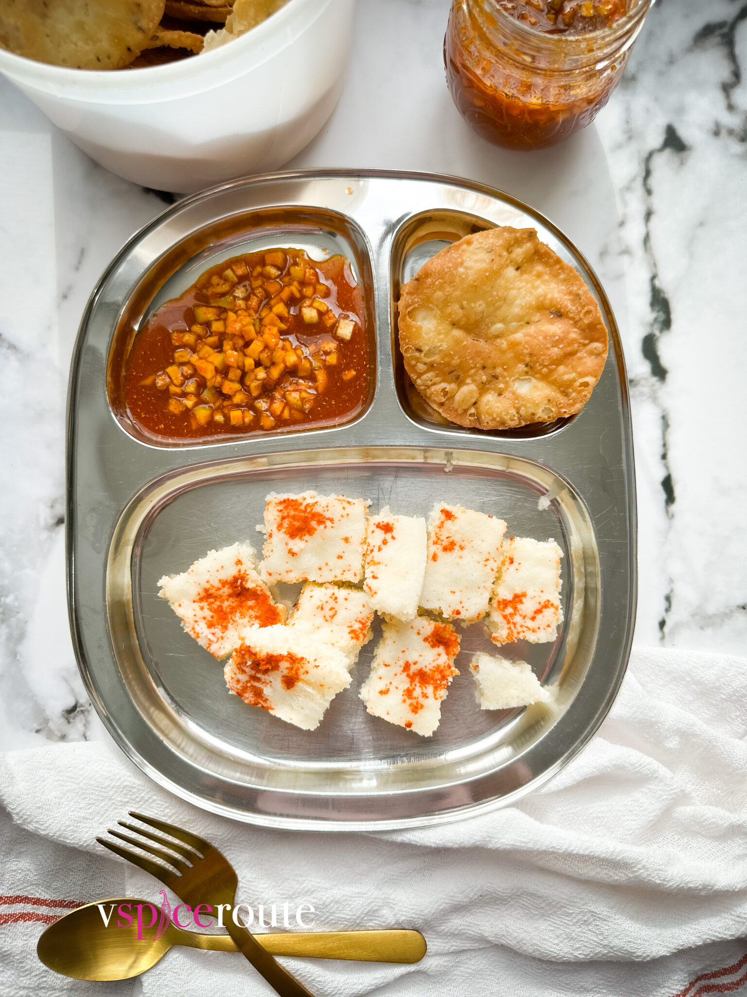 Instant Katki Keri nu Athanu | Mango Pickle - vspiceroute