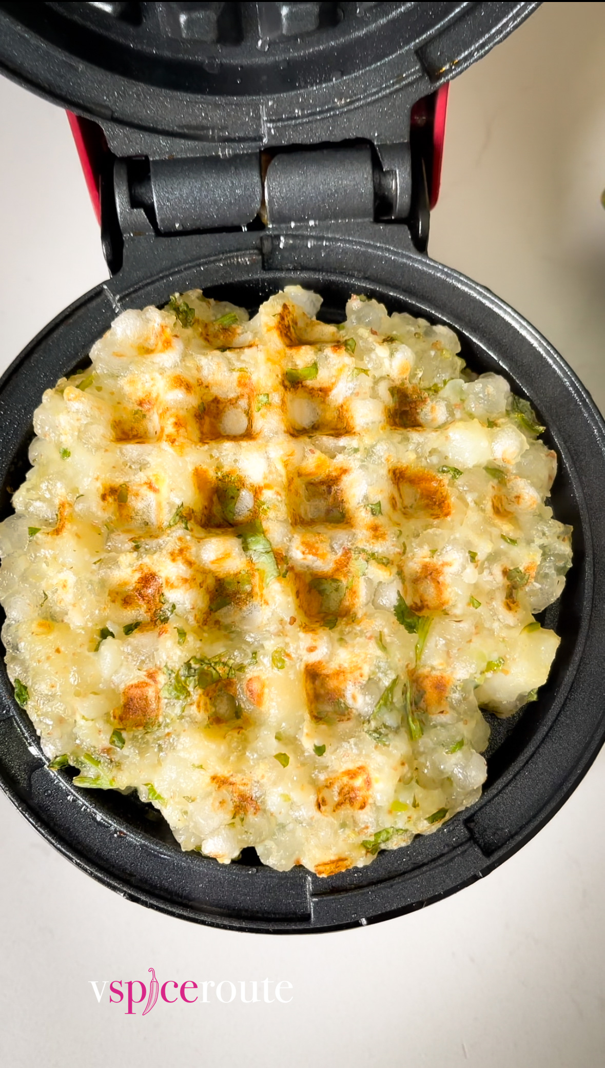 Sabudana Waffles - vspiceroute