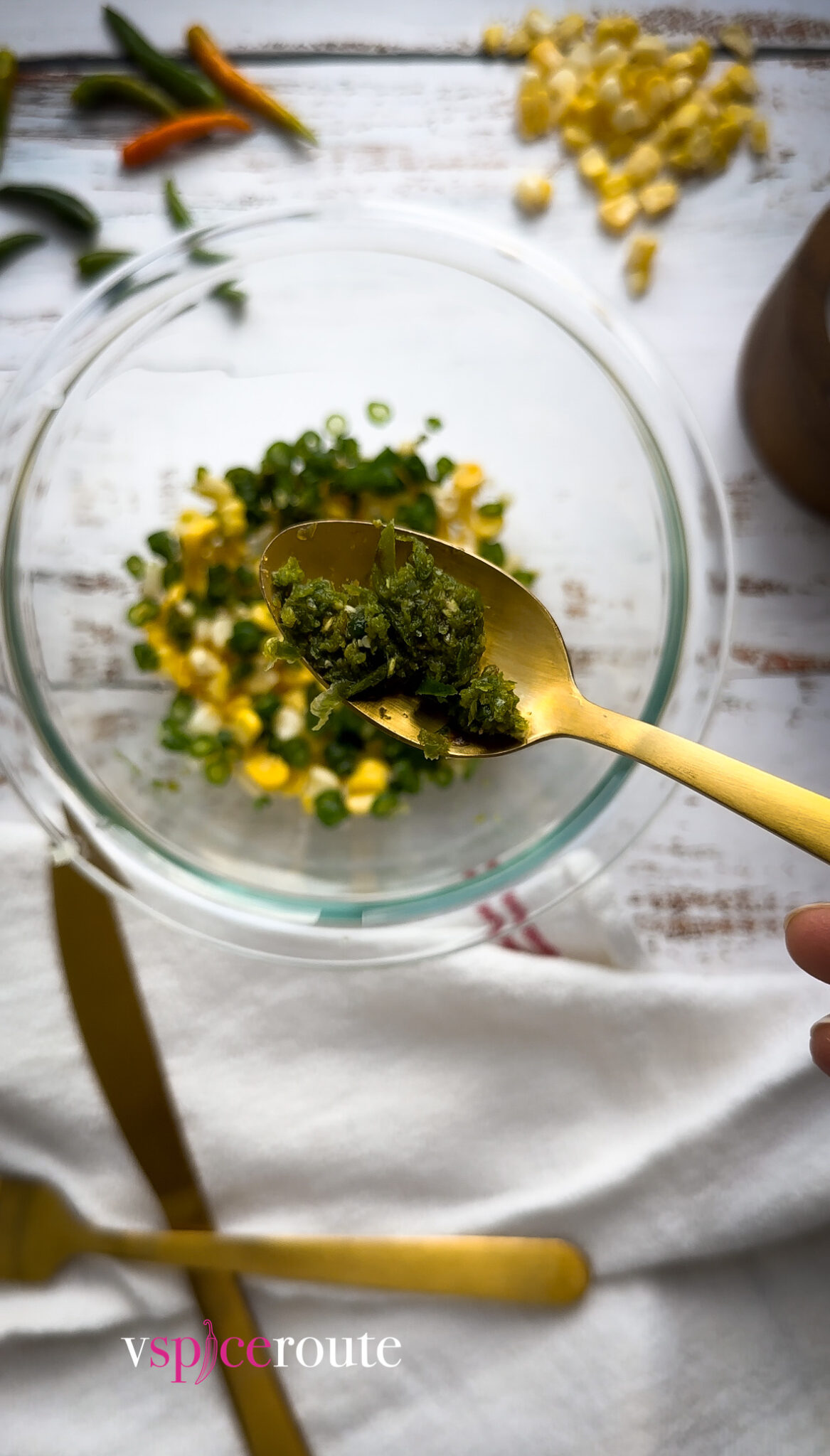 Gluten Free Savory Corn & Cheese Waffles - vspiceroute