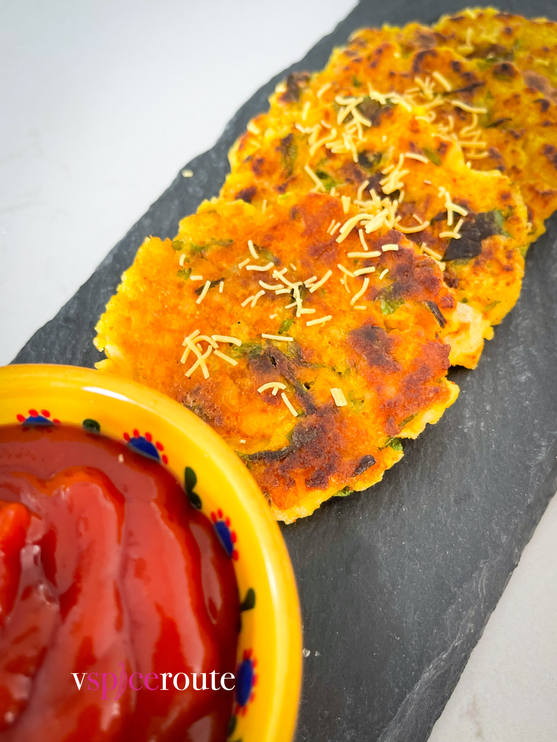 Gharavda | Gharevda | Leftover rice Pancakes | Bhat na Pudla - vspiceroute